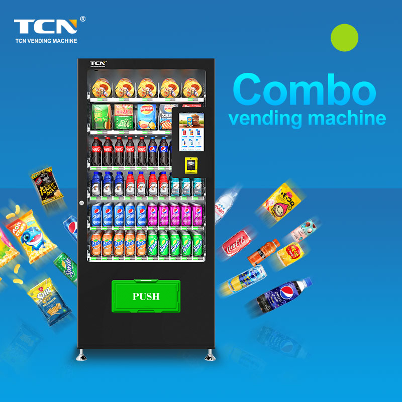 TCN-CSC-10N(V10.1) Cashless Snack Drink Vending Machine – Vendfair – Intelligent Vending Solutions