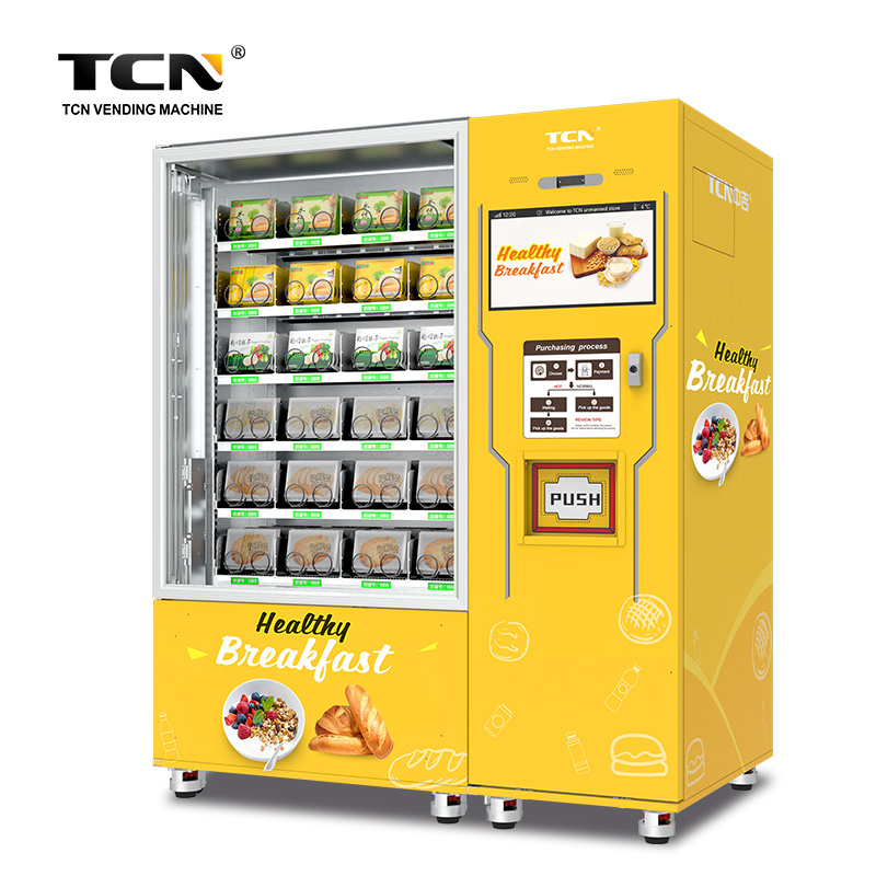 TCN Breakfast Vending Machine – Vendfair – Intelligent Vending Solutions